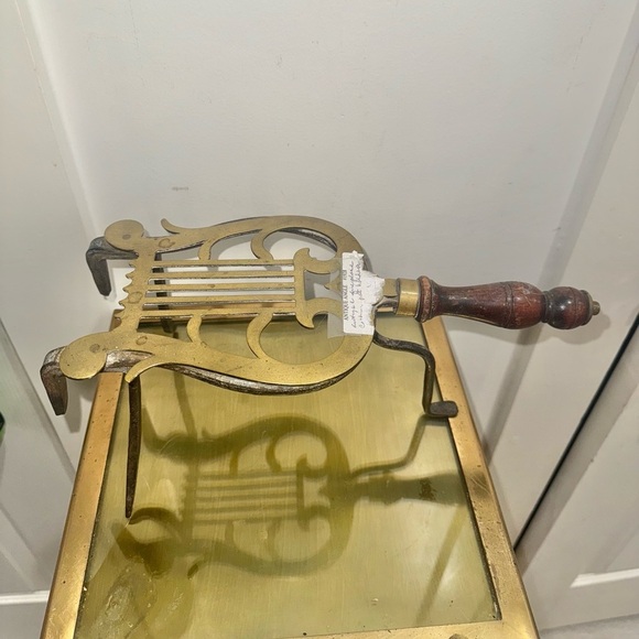 Vintage Sad Iron Metal | Other | Antique Wrought Iron Brass Hand Forged ...